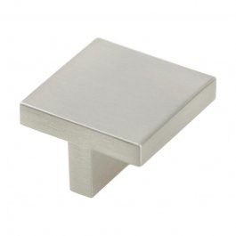 Square Stainless Steel Effect 'T' Cabinet Handle