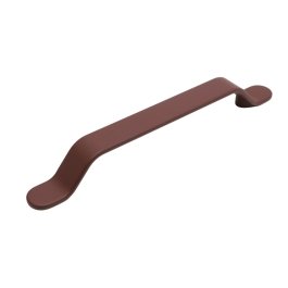 Volcanic Red Finish Belt Design Cabinet D Shaped Pull Handle