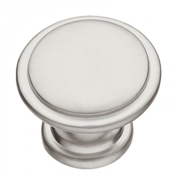 Satin Nickel Finish Shaker Style Cabinet Knob