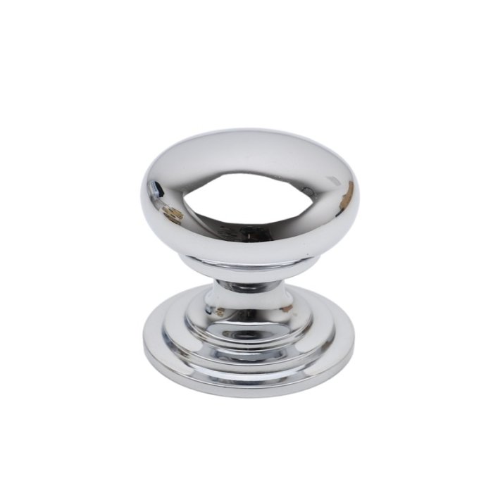 Polished Chrome Finish Victorian Style Kitchen Cabinet Door Knobs